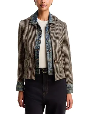 SIX FIFTY Clarissa Jacket - Lexington Check