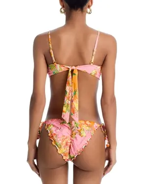 PQ SWIM Embroidered Bikini Bottom