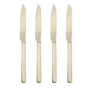 MEPRA Stile Steak Knives 4 Piece Set - Ice Champagne