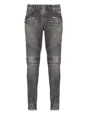 Balmain Slim Biker Jeans