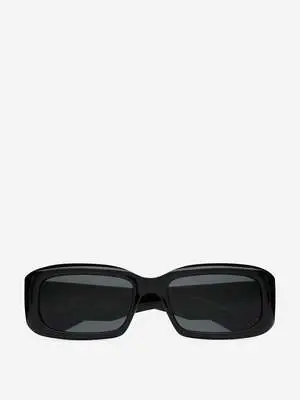 Saint Laurent Oval Sunglasses - Straight Jeans