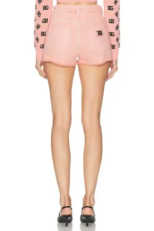 Dolce & Gabbana High Waisted Mini Short
