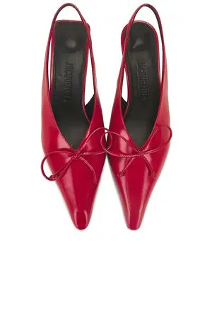 Jacquemus Les Slingbacks Cubisto - Red