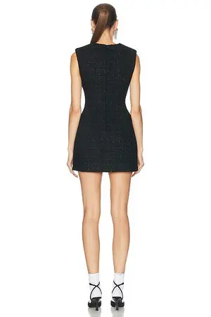 Marc Jacobs Sculptural Tweed Mini Dress