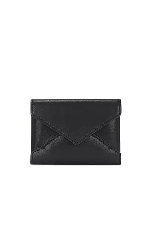 Saint Laurent Flap Card Case - Nero