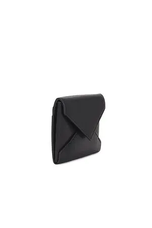 Saint Laurent Flap Card Case - Nero