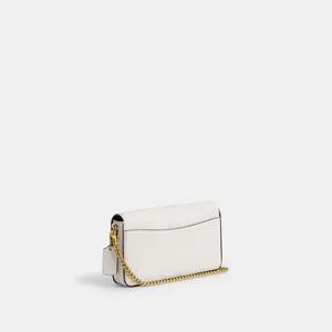 COACH Mila Crossbody Bag With Signature Canvas - Brass/chalk