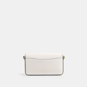 COACH Mila Crossbody Bag With Signature Canvas - Brass/chalk