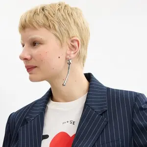 COACH Bone Charm Single Earring