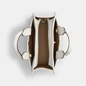 COACH Cargo Tote Bag 26 - Brass/chalk