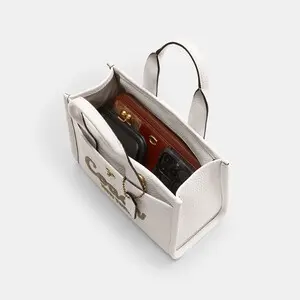 COACH Cargo Tote Bag 26 - Brass/chalk