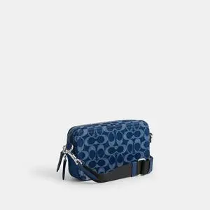 Coach Charter Slim Crossbody Bag In Signature Denim