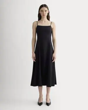 Everlane Seamed Stretch Linen Dress
