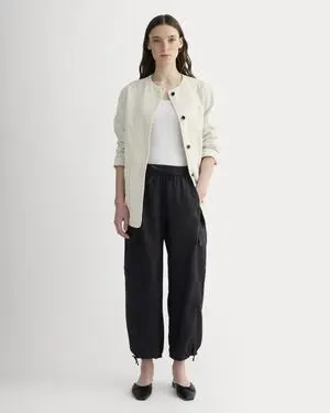Everlane Linen Cargo Curve Pant