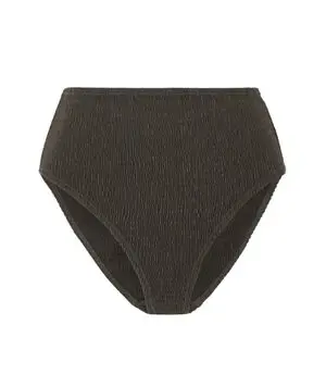 TOTEME Shirred Recycled Bikini Briefs - Brown