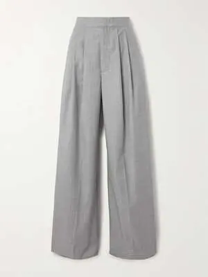 Sasuphi Lauren Pleated Wide-leg Pants