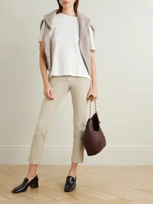 JOSEPH Eliston Gabardine Tapered Pants