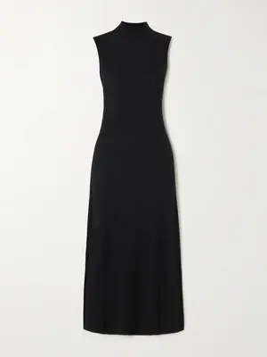 JOSEPH Wool And Silk-blend Maxi Dress