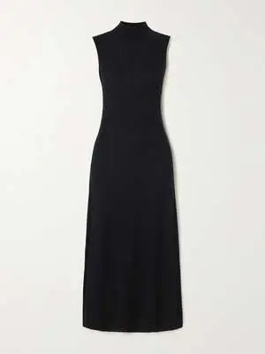 JOSEPH Wool And Silk-blend Maxi Dress