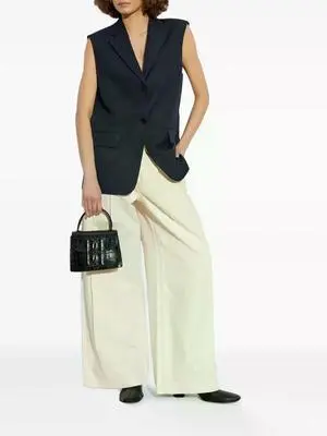 Theory Pleated Palazzo Trousers