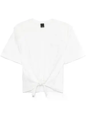 Pinko Tied T-shirt - White