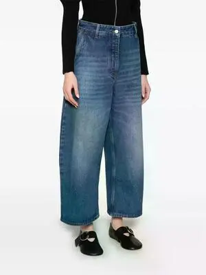 Studio Nicholson Chalco Cropped Jeans