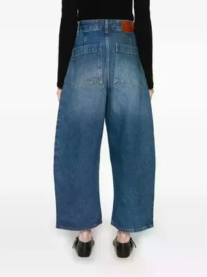Studio Nicholson Chalco Cropped Jeans