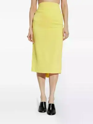 Jacquemus Draped Straight Skirt