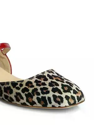 L ARIANNA Leopard-print Ballerinas