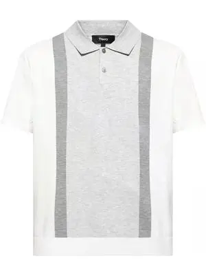 Theory Short-sleeved Polo Shirt - White