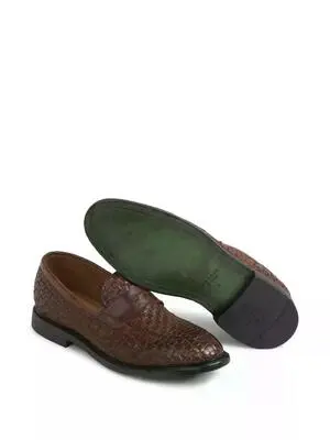 GREEN GEORGE Interwoven Loafers