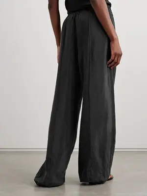 Another Tomorrow Tencel™ Lyocell Tapered Track Pants