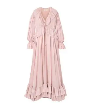 Chloé Ruffled Silk-chiffon Gown