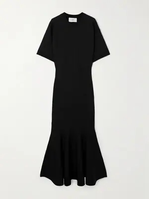 AMI Paris Knitted Midi Dress