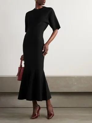 AMI Paris Knitted Midi Dress