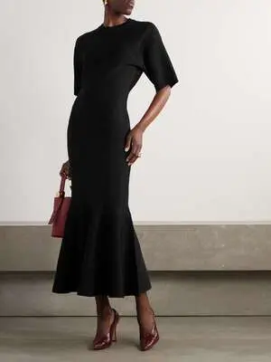 AMI Paris Knitted Midi Dress
