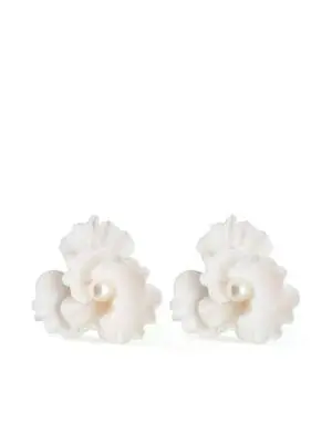 JENNIFER BEHR Karissa Stud Earrings - Neutrals