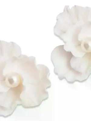 JENNIFER BEHR Karissa Stud Earrings - Neutrals