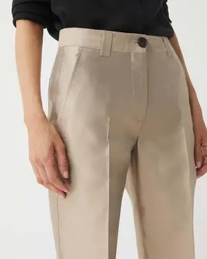 Veronica De Piante Avery Trousers In Mikado Silk