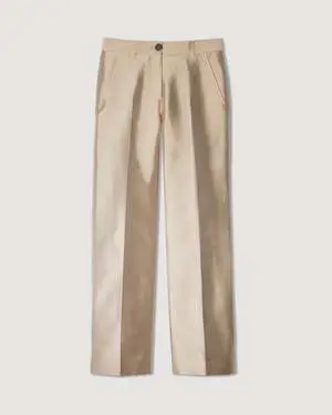 Veronica De Piante Avery Trousers In Mikado Silk
