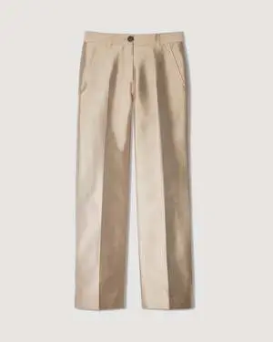 Veronica De Piante Avery Trousers In Mikado Silk