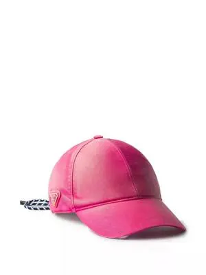 Prada Cotton Baseball Cap - Pink