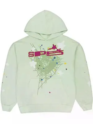 SP5DER Graphic-print Hoodie
