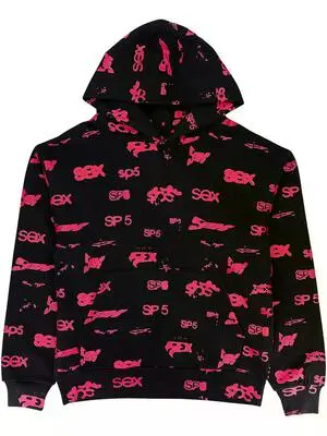 SP5DER Graphic-print Hoodie