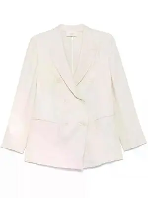 Incotex Linen Double-breasted Blazer