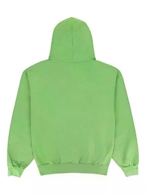 SP5DER Graphic Print Web Hoodie - Green
