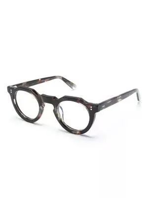 LESCA Pica Tortoiseshell-effect Glasses