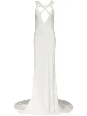Ludovic De Saint Sernin Open Back Evening Dresses