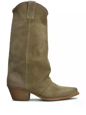 Metisse Stacked Heel Boots For Women