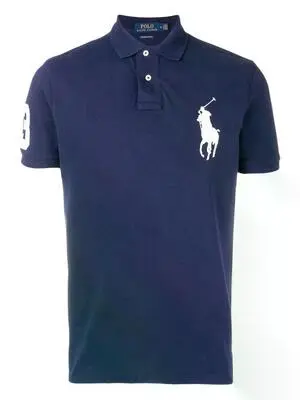 Polo Ralph Lauren Logo-print Polo Shirt - Blue